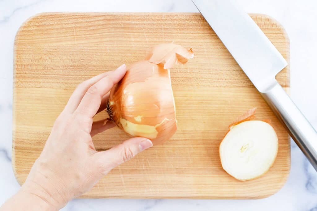How to Slice an Onion Crosswise (with Video) | Air Fryer Dinners