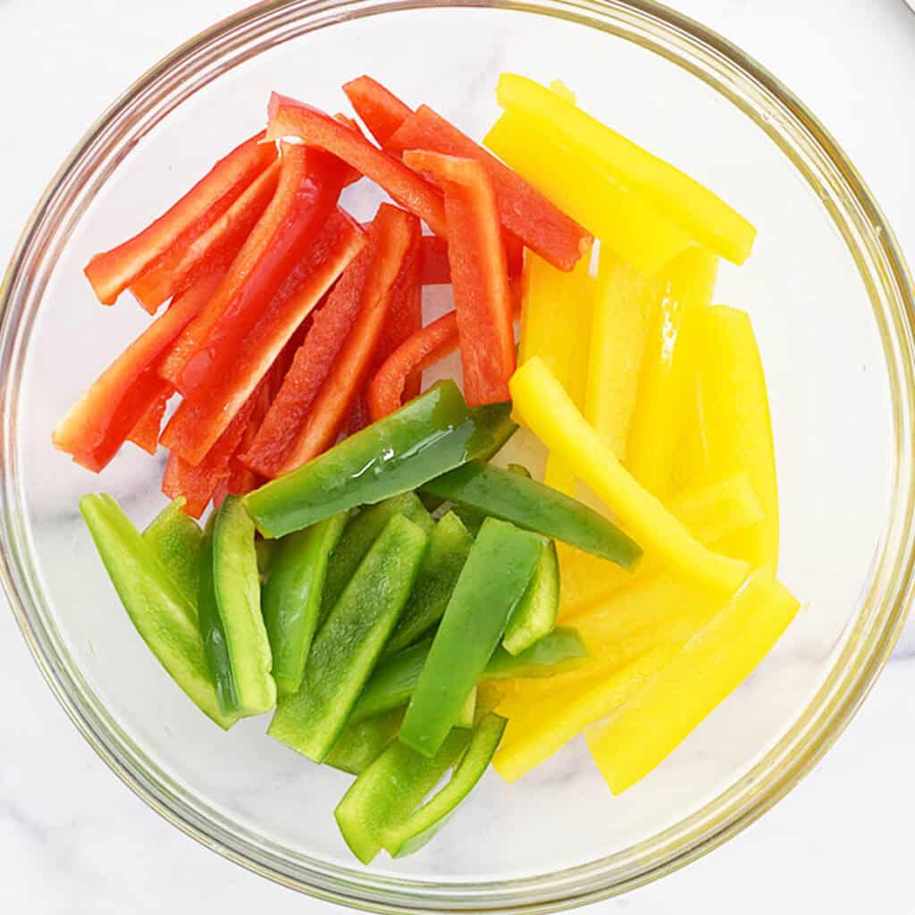 How to Slice Bell Peppers: A Step-by-Step Guide | Air Fryer Dinners