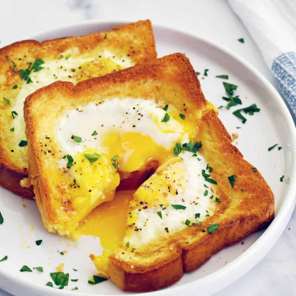 Air Fryer Egg Toast | Air Fryer Dinners